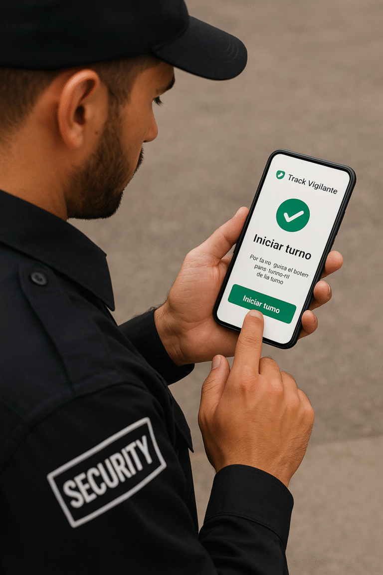 Bitácora digital SEGURIDAD PRIVADA CON TRACKVIGILANTE - Track Vigilante